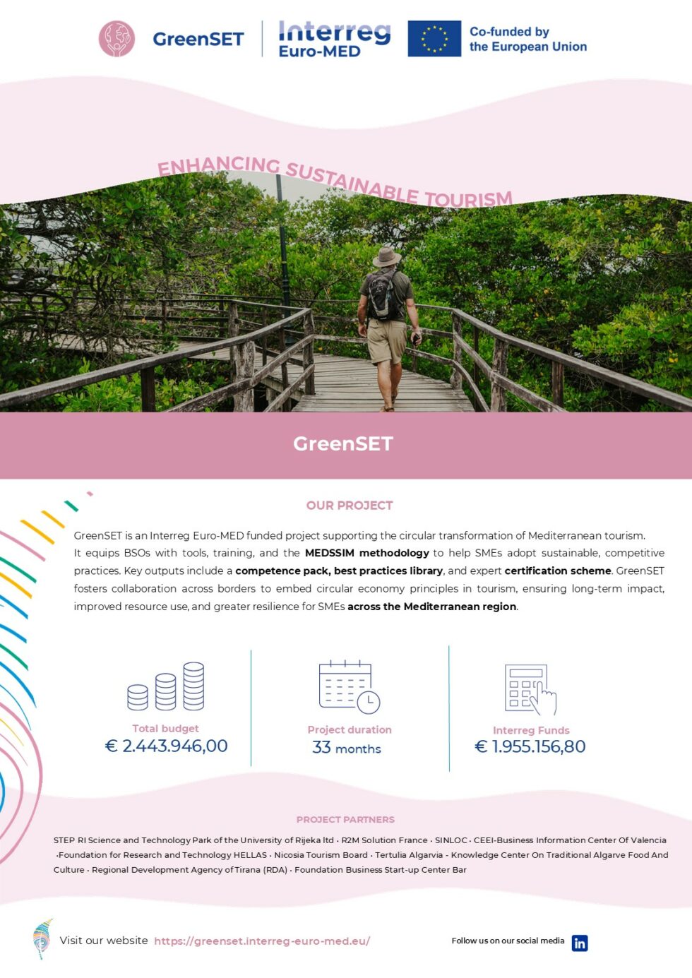 Media kit - Interreg Euro-MED - GreenSET